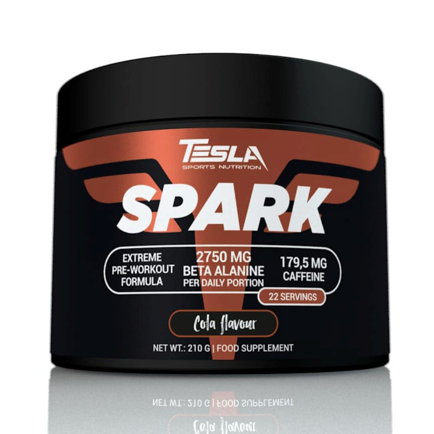 Spark Pre workout Tesla Nutrition - Empire Proteinshop