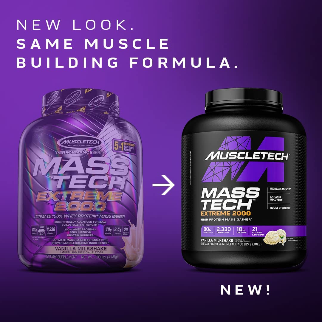 Mass Tech extreme 2000 3.18kg Muscletech - Empire Proteinshop